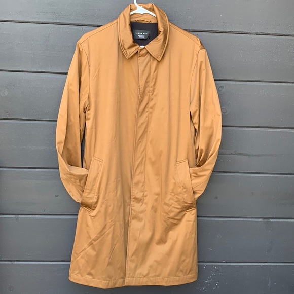 Zara | Jackets & Coats | Zara Man Tan Color Trench Coat | Poshmark